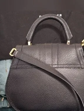 DeMellier | Bags | Demellier London The Mini Venice Black Grain Leather ...